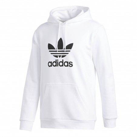 Bluza męska Adidas Trefoil Hoodie biała - DU7780